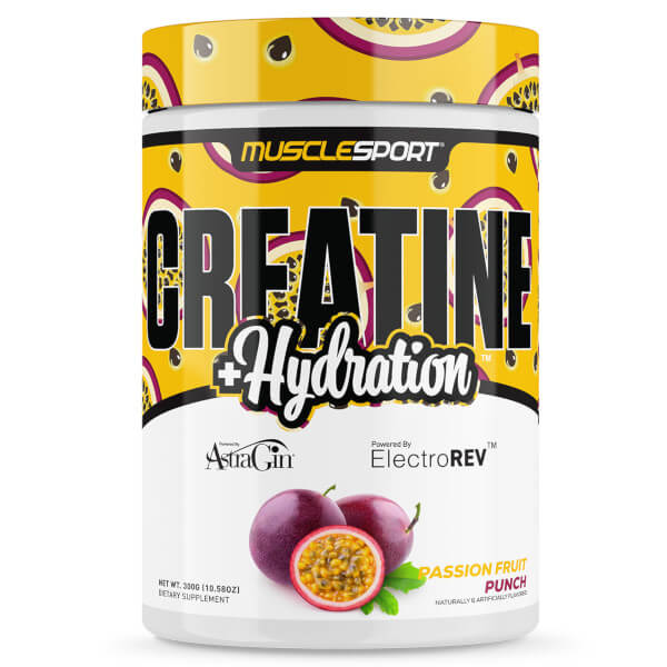 MuscleSport Creatine + Hydration 300g | Vitamins NZ, Vitamins, Minerals and Health products