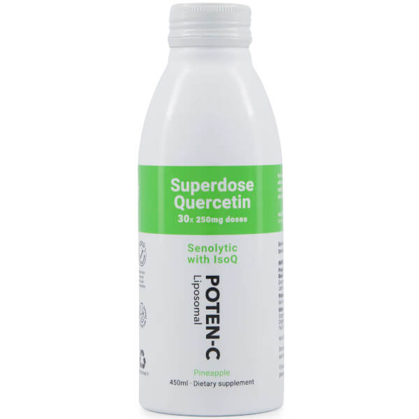 Poten-C Superdose Liposomal Quercetin 250mg 450ml | Vitamins NZ ...