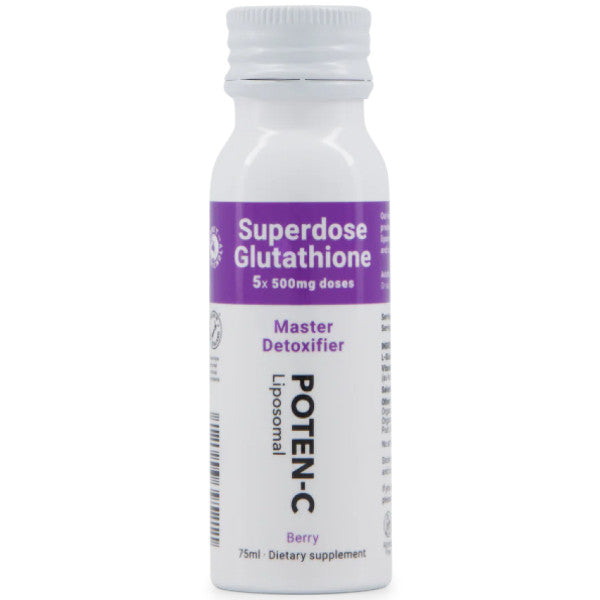 Poten-C Superdose Liposomal Glutathione 500mg 75ml | Vitamins NZ ...