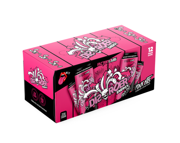 Disorder Energy Can 500ml 12 Pack | Vitamins NZ, Vitamins, Minerals and ...