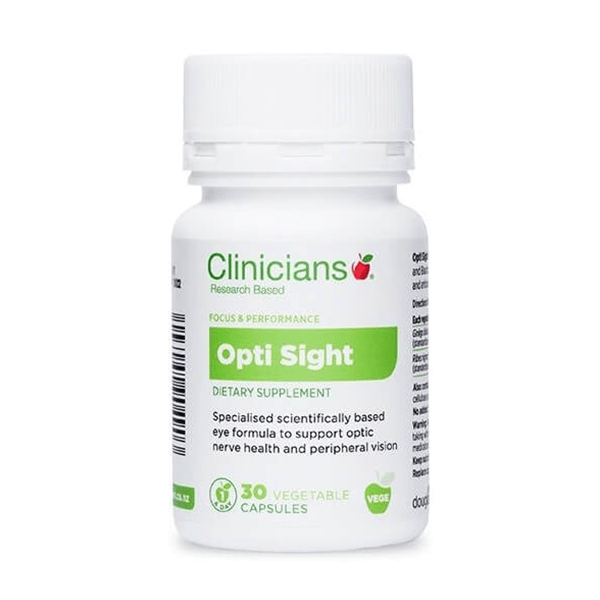 Clinicians Opti Sight 30 Capsules CLEARANCE Short Dated end of 03/2025 ...