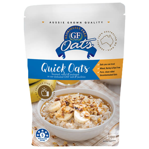 GF Oats Quick Oats 500g | Vitamins NZ, Vitamins, Minerals and Health ...