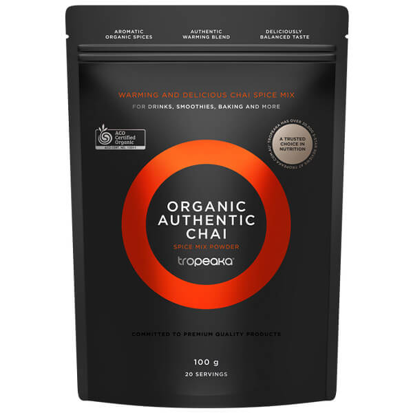 Tropeaka Organic Authentic Chai 100g | Vitamins NZ, Vitamins, Minerals ...
