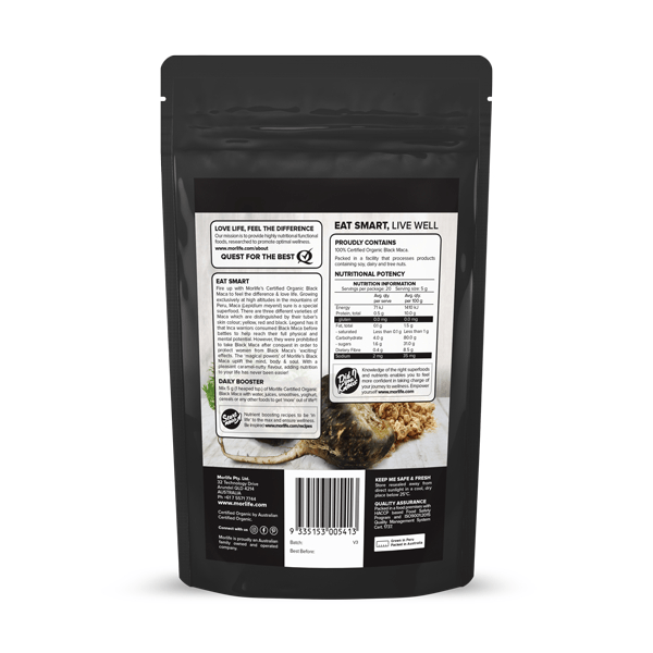 Morlife Maca Black Powder 100g | Vitamins NZ, Vitamins, Minerals and ...