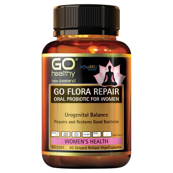 Go Healthy Go Flora Repair 60 Capsules | Vitamins NZ, Vitamins ...