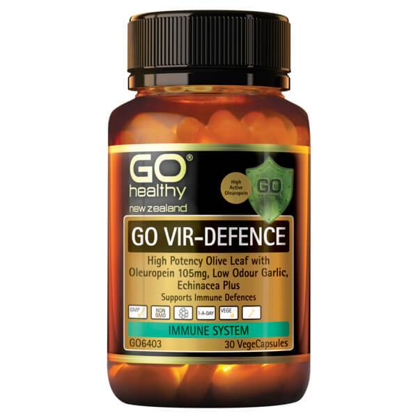 Go Healthy Go Vir-Defence 30 Veggie Caps | Vitamins NZ, Vitamins ...