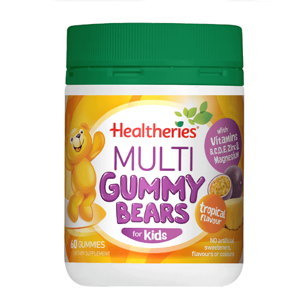Healtheries Multi Gummy Bears for Kids 60 Gummies | Vitamins NZ ...
