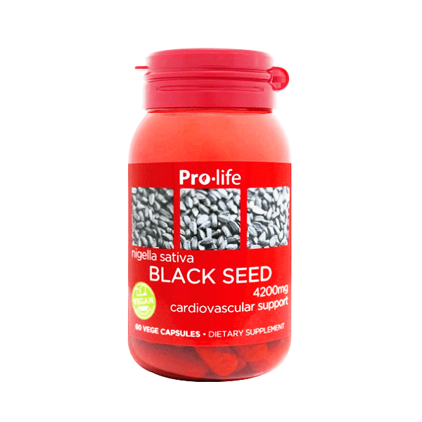 Pro-life Black Seed 4200mg 60 Caps | Vitamins NZ, Vitamins, Minerals ...